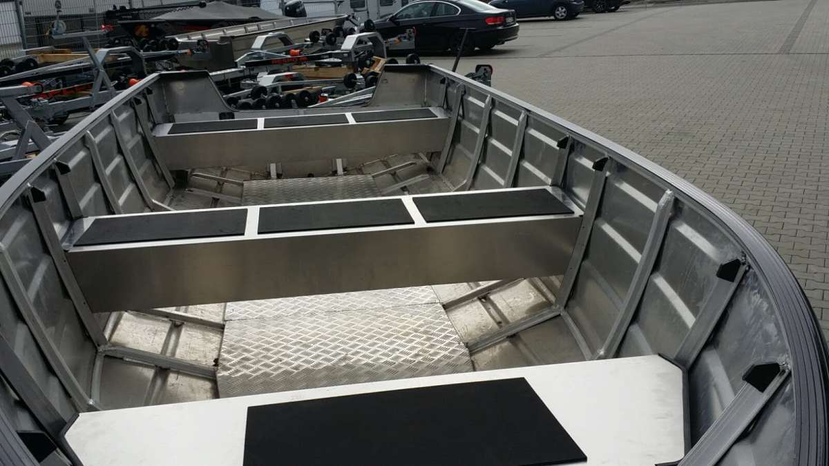 Alucrest 520 Fish Aluminium Boot Aluboot | Aluminium-Boote